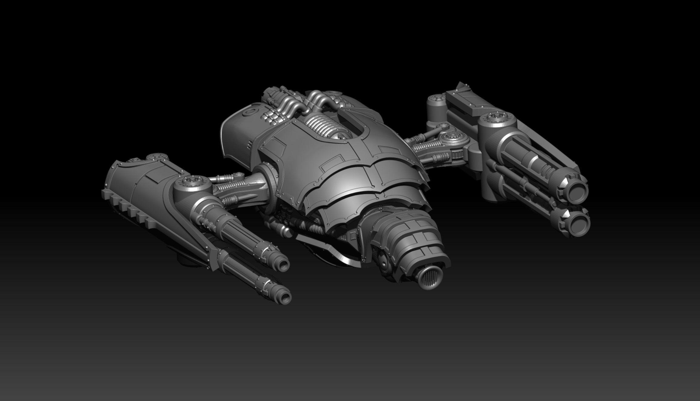 Scout Titan Upgrade Set 3D model 3D printable | CGTrader