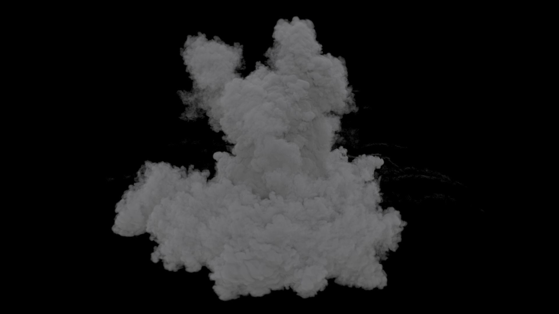 Smoke Plume VDB 3D model | CGTrader