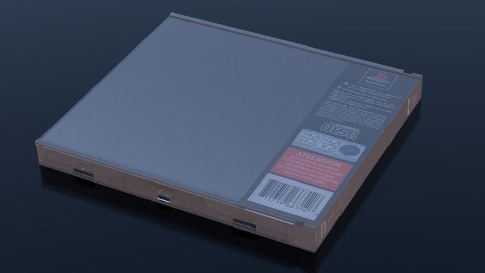 3D model Playstation 1 Gamebox Animated VR / AR / low-poly | CGTrader
