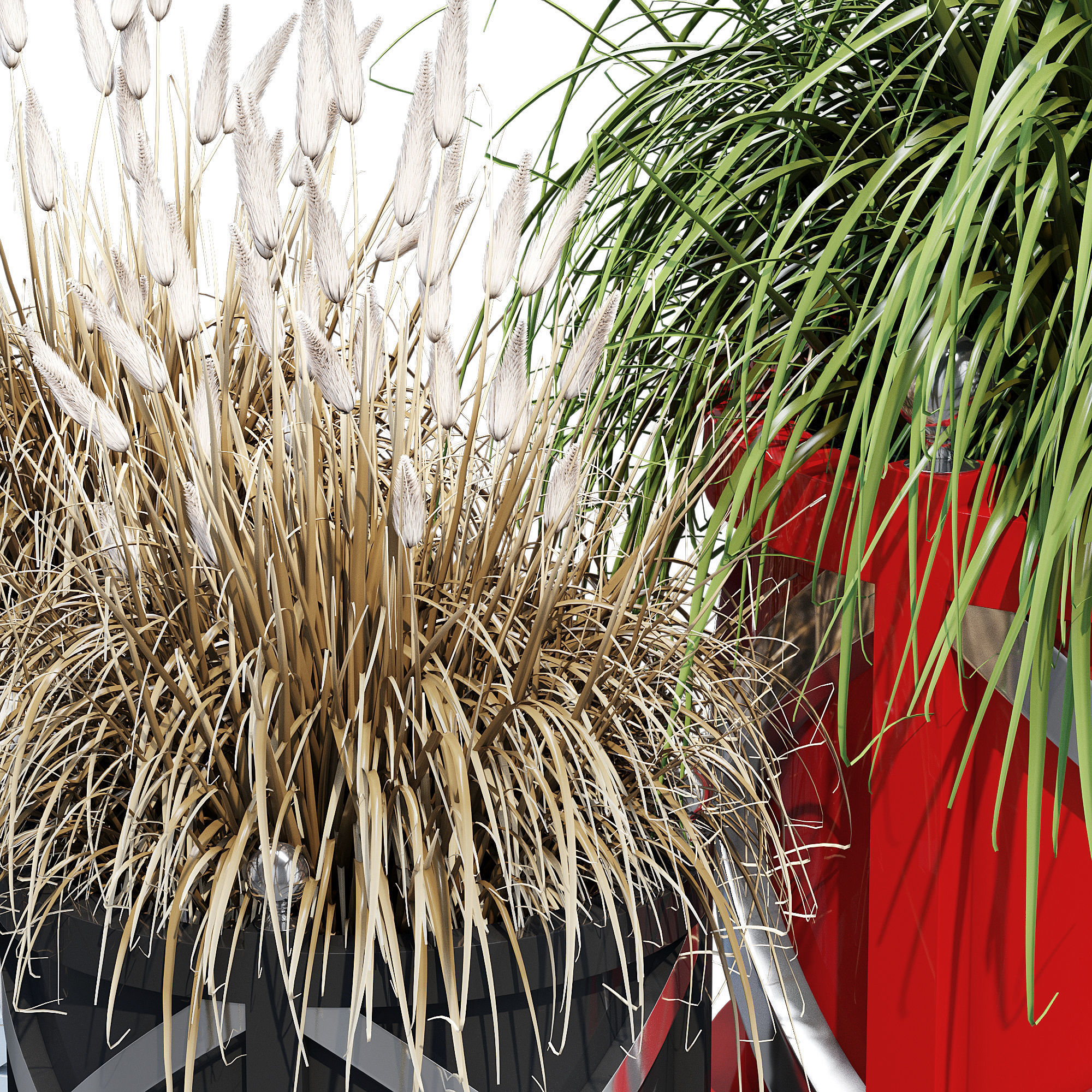 Round cross pot 3D model | CGTrader