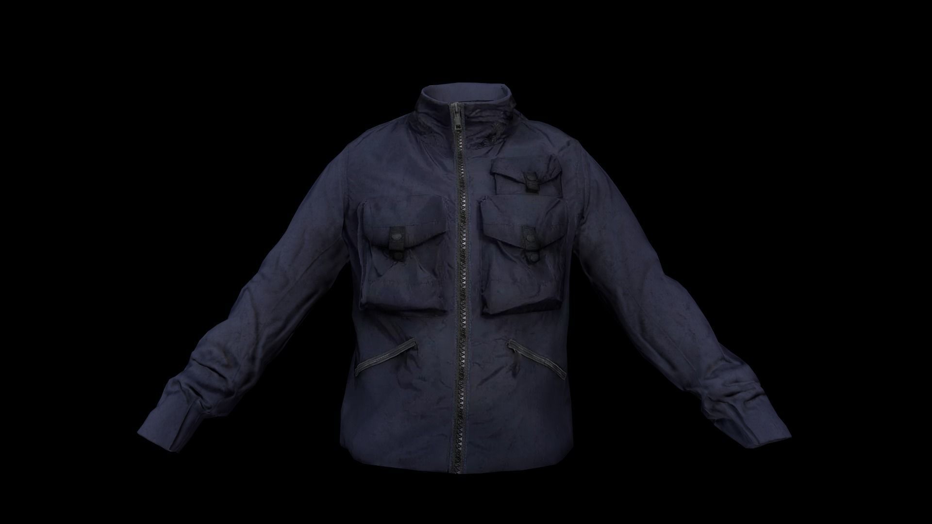 3D model jacket VR / AR / low-poly | CGTrader