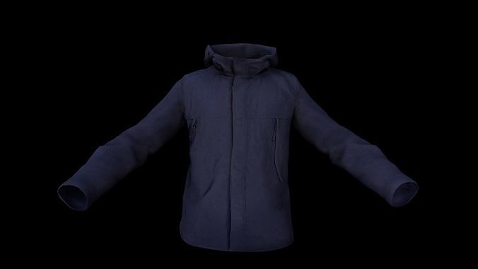3D model jacket VR / AR / low-poly | CGTrader