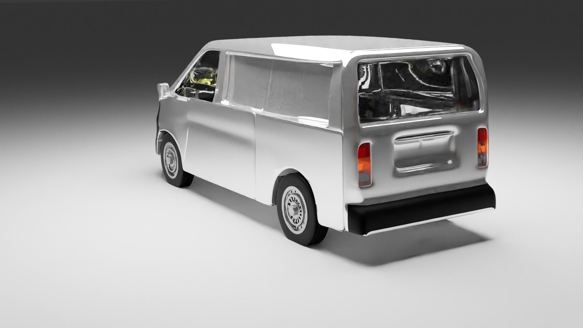 NORMAL VAN MODLE 3D model animated | CGTrader