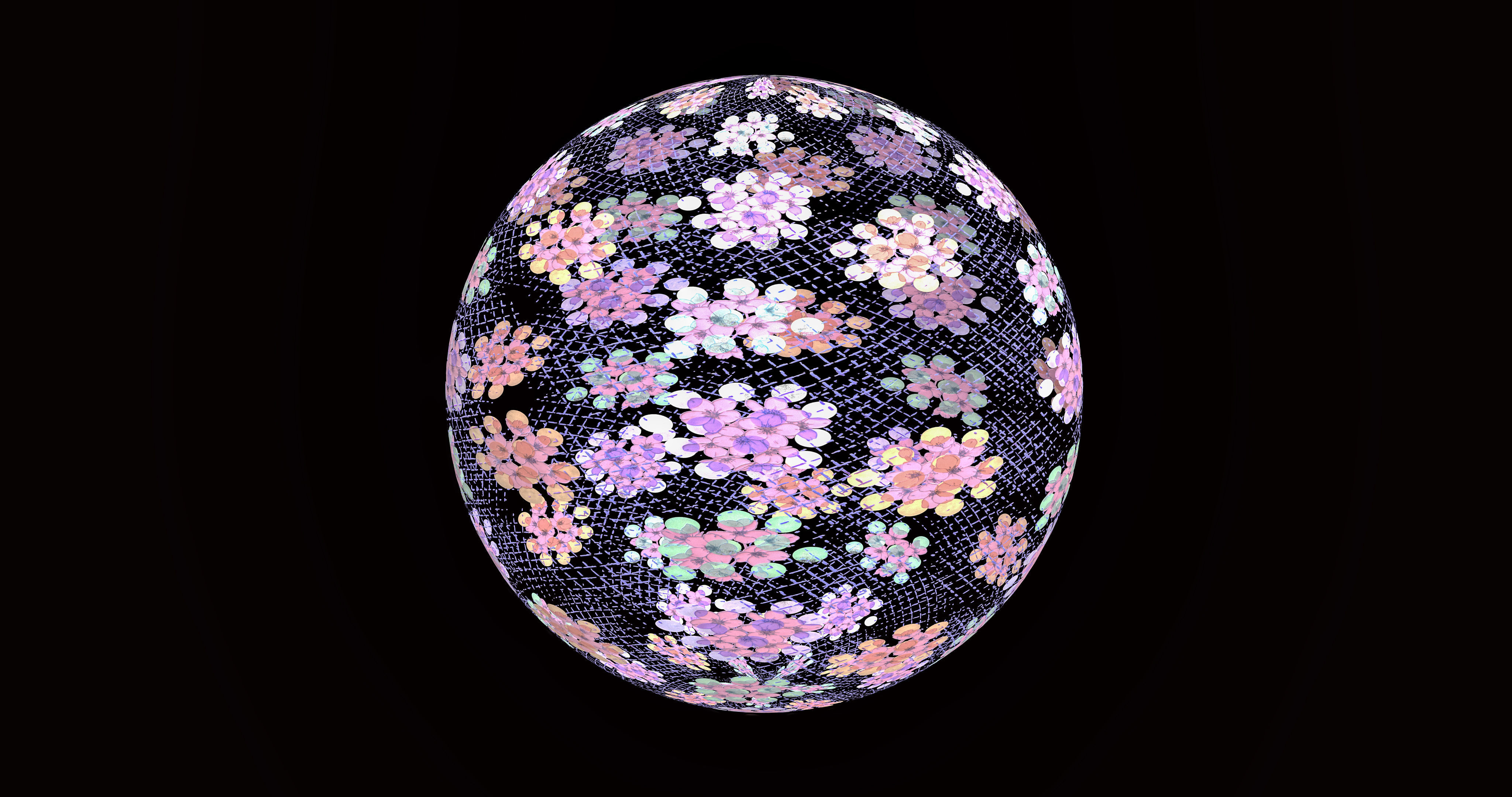 Charry flowers PBR seamless texture Texture | CGTrader