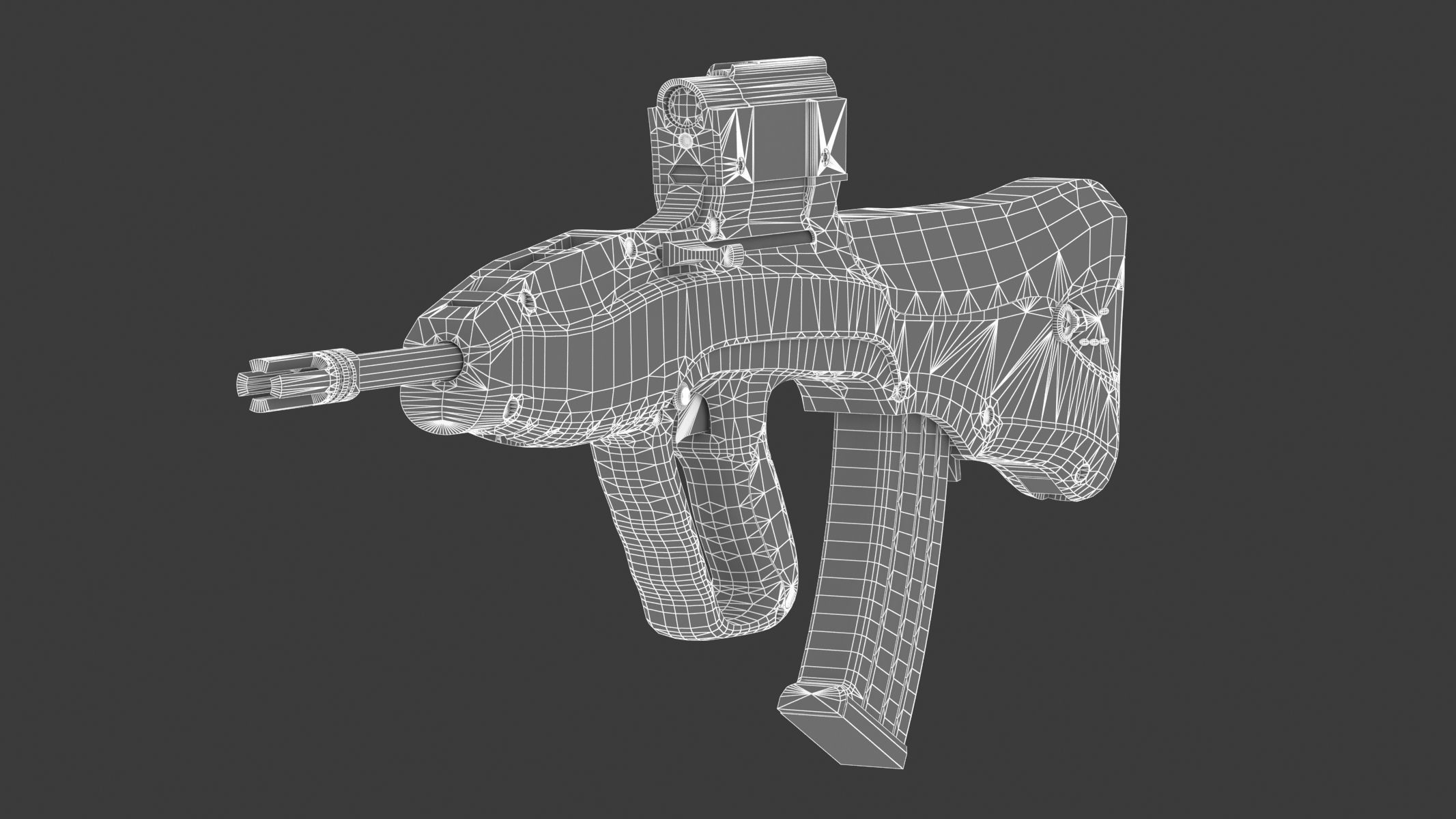 3D model Vektor CR-21 Low Poly Realistic VR / AR / low-poly | CGTrader