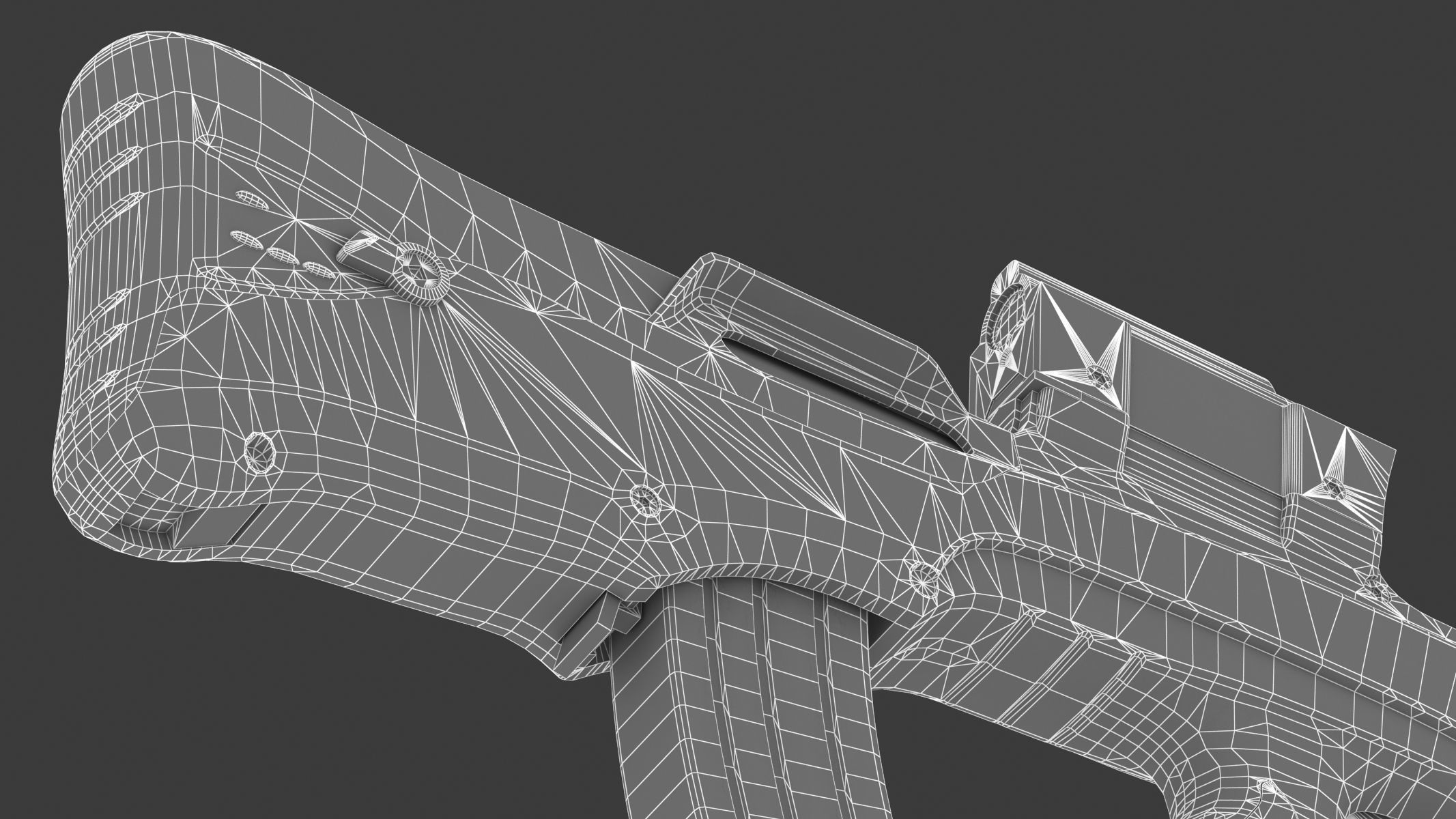 3D model Vektor CR-21 Low Poly Realistic VR / AR / low-poly | CGTrader