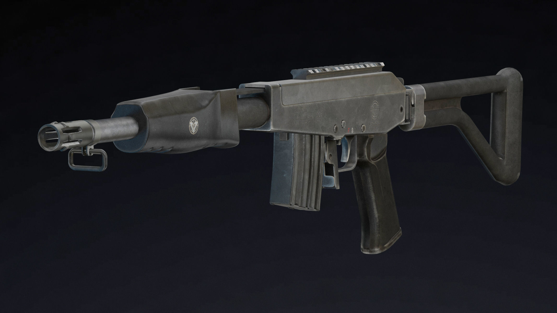 3D model Vektor H5 Low Poly Realistic VR / AR / low-poly | CGTrader