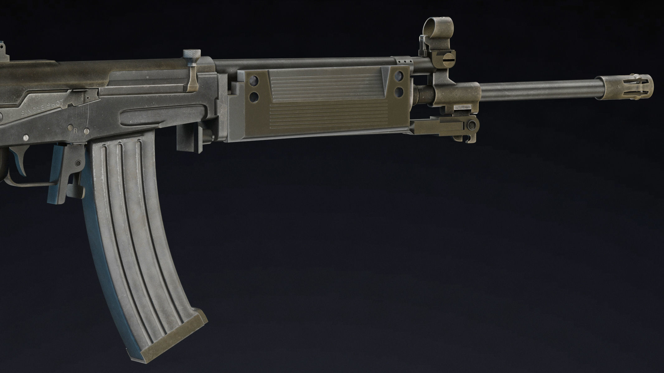 3D model Vektor R4 Low Poly Realistic VR / AR / low-poly | CGTrader