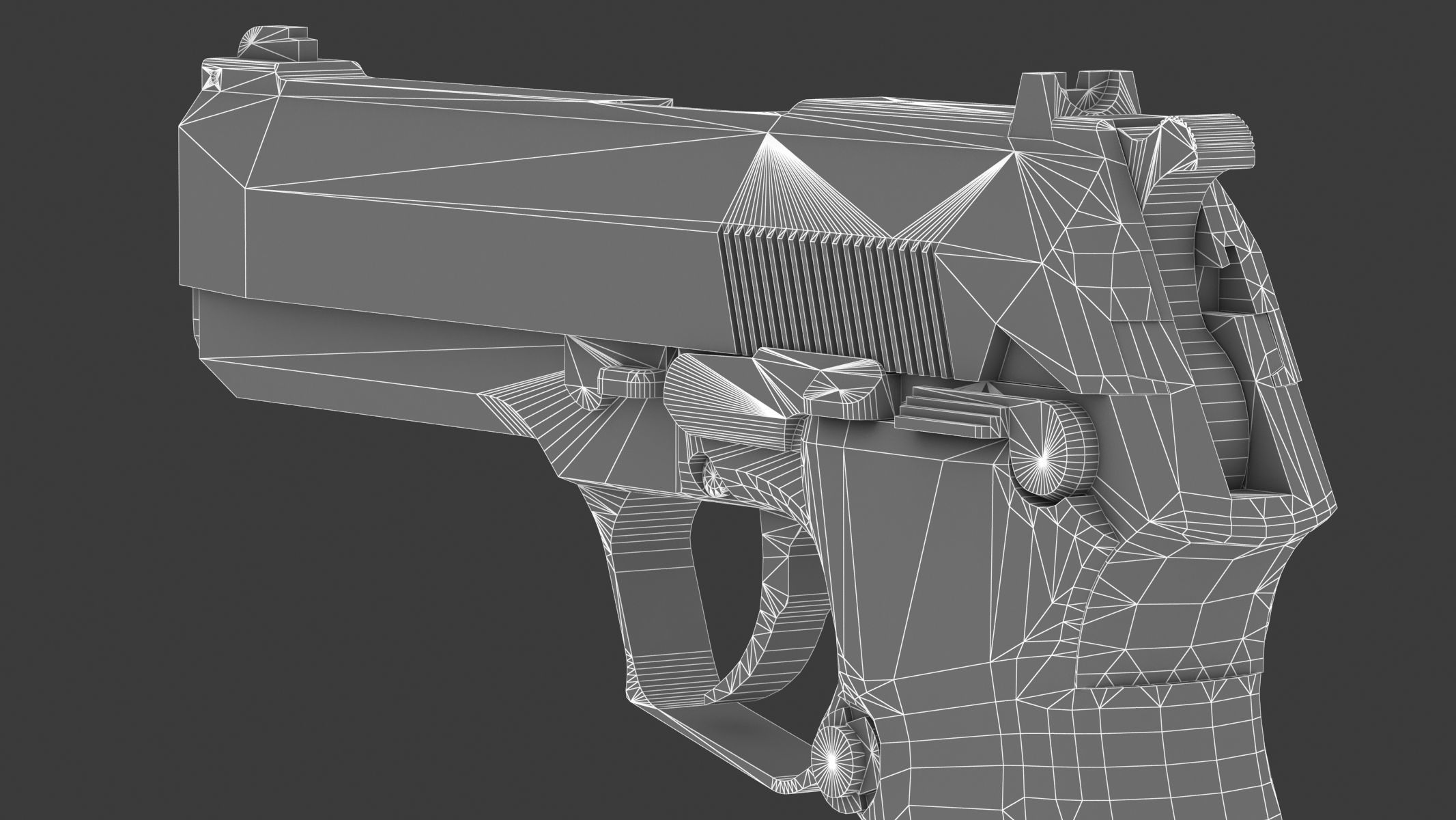 3D model Vektor SP1 Low Poly Realistic VR / AR / low-poly | CGTrader