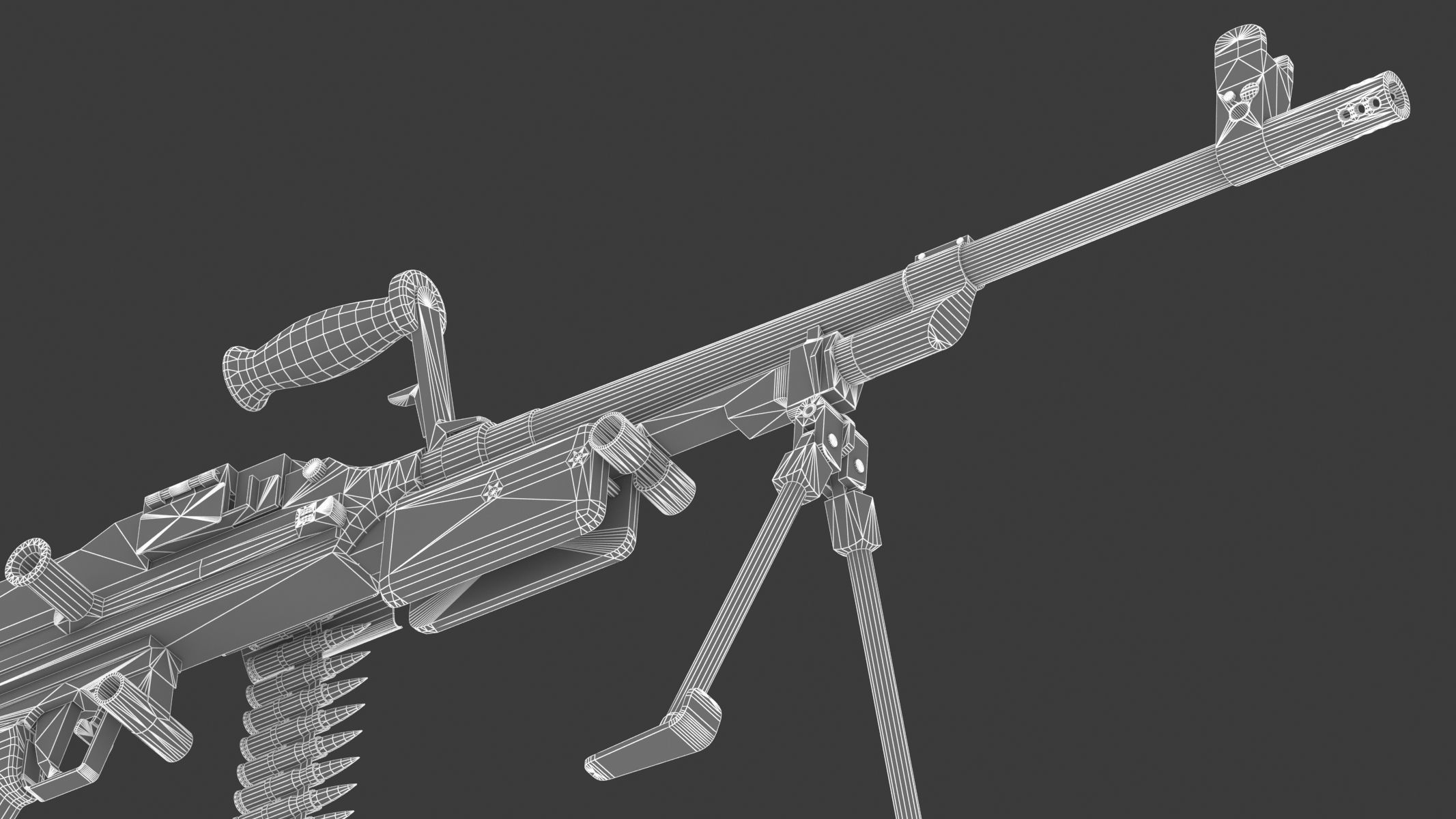 3D model Vektor SS-77 Low Poly Realistic VR / AR / low-poly | CGTrader