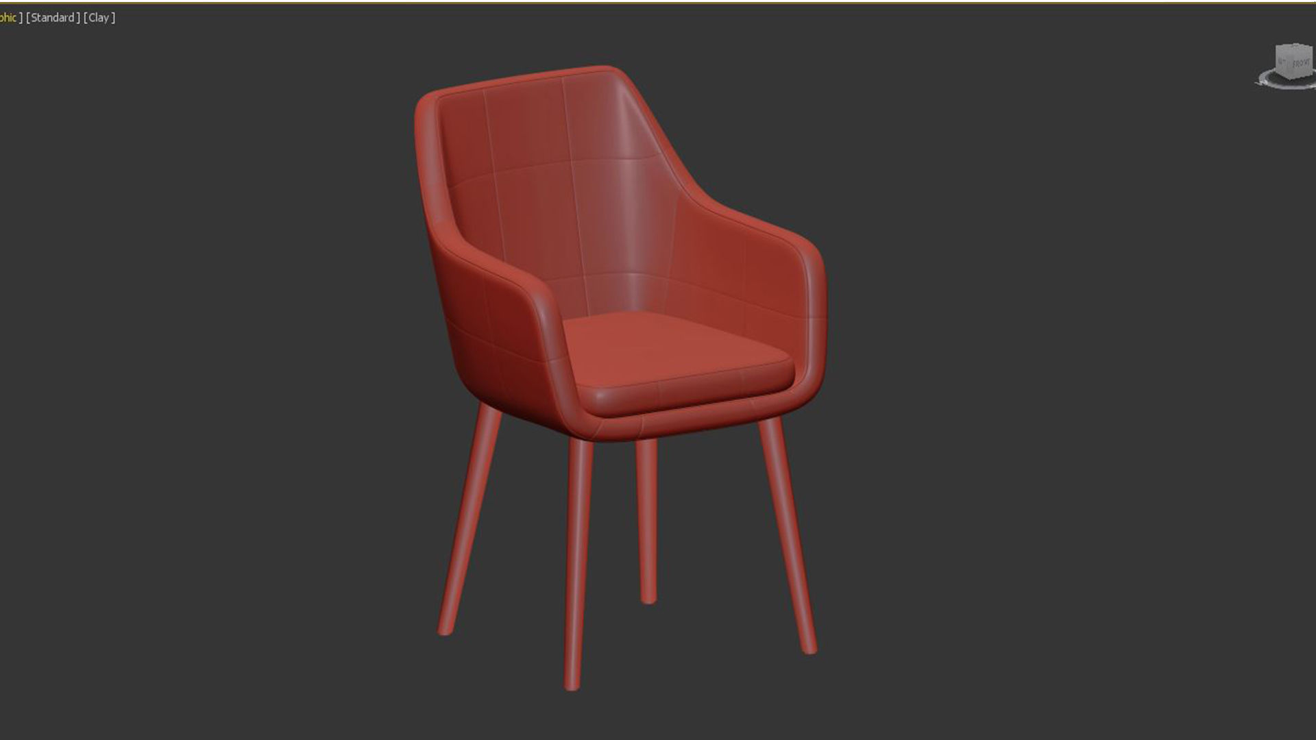 Nora Carver Corsica Patchwork Chair 3D model | CGTrader