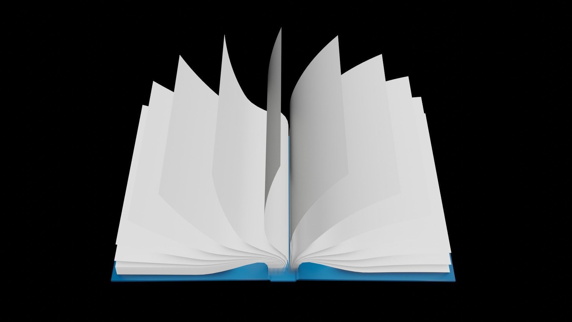 3D model Animated 3D Book Blender VR / AR / low-poly | CGTrader