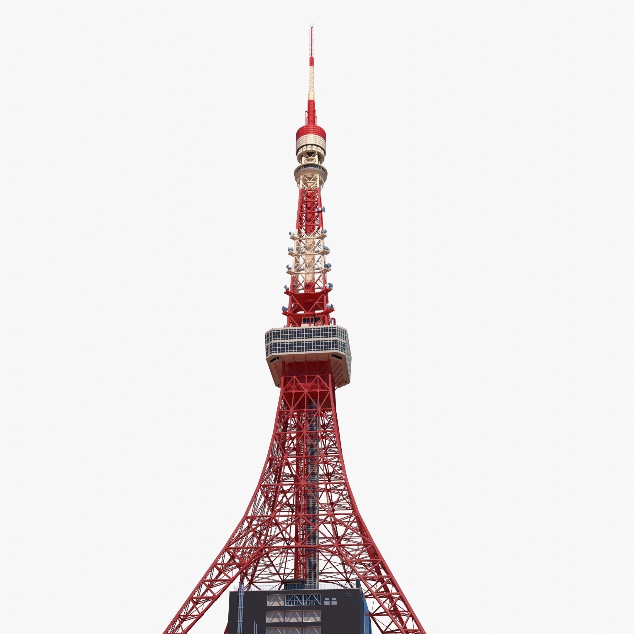 Tokyo Tower 3D model | CGTrader