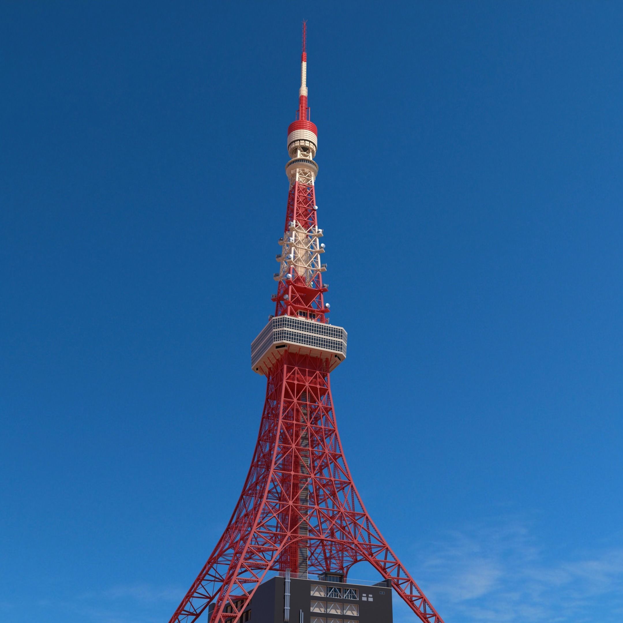 Tokyo Tower 3D model | CGTrader