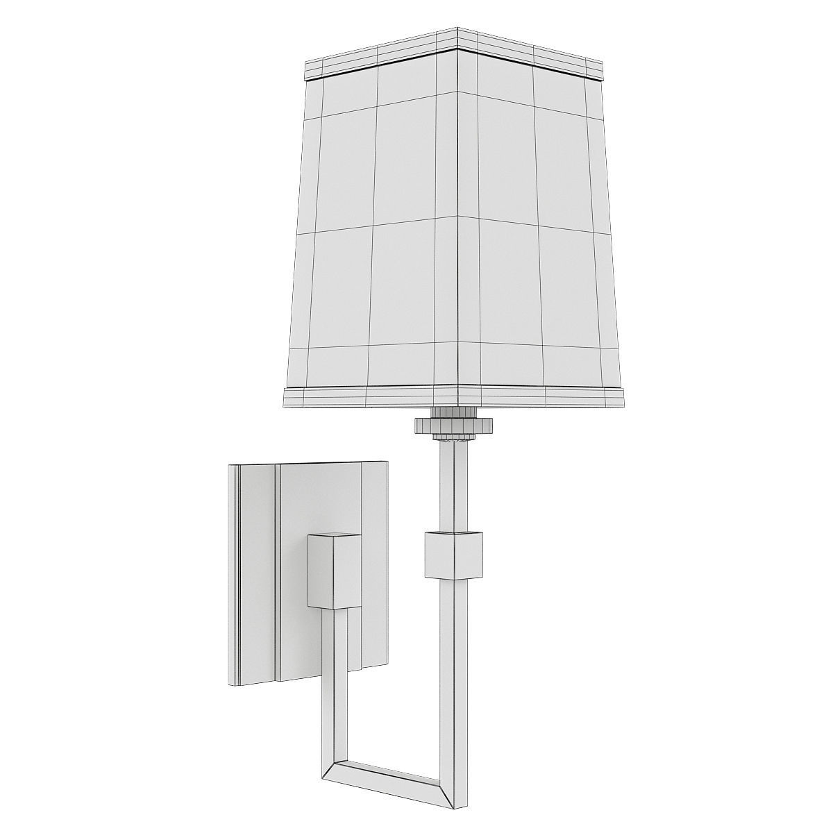 3D model Hudson Valley Fletcher Wall Sconce VR / AR / low-poly | CGTrader