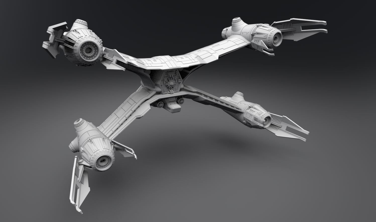 Babylon 5 Starfury Scale model 3D model 3D printable | CGTrader