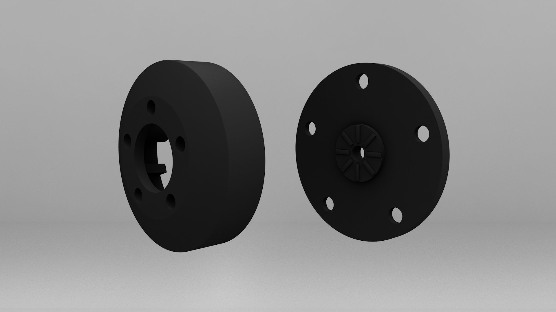 RC Wheel and Tire 3D model 3D printable | CGTrader