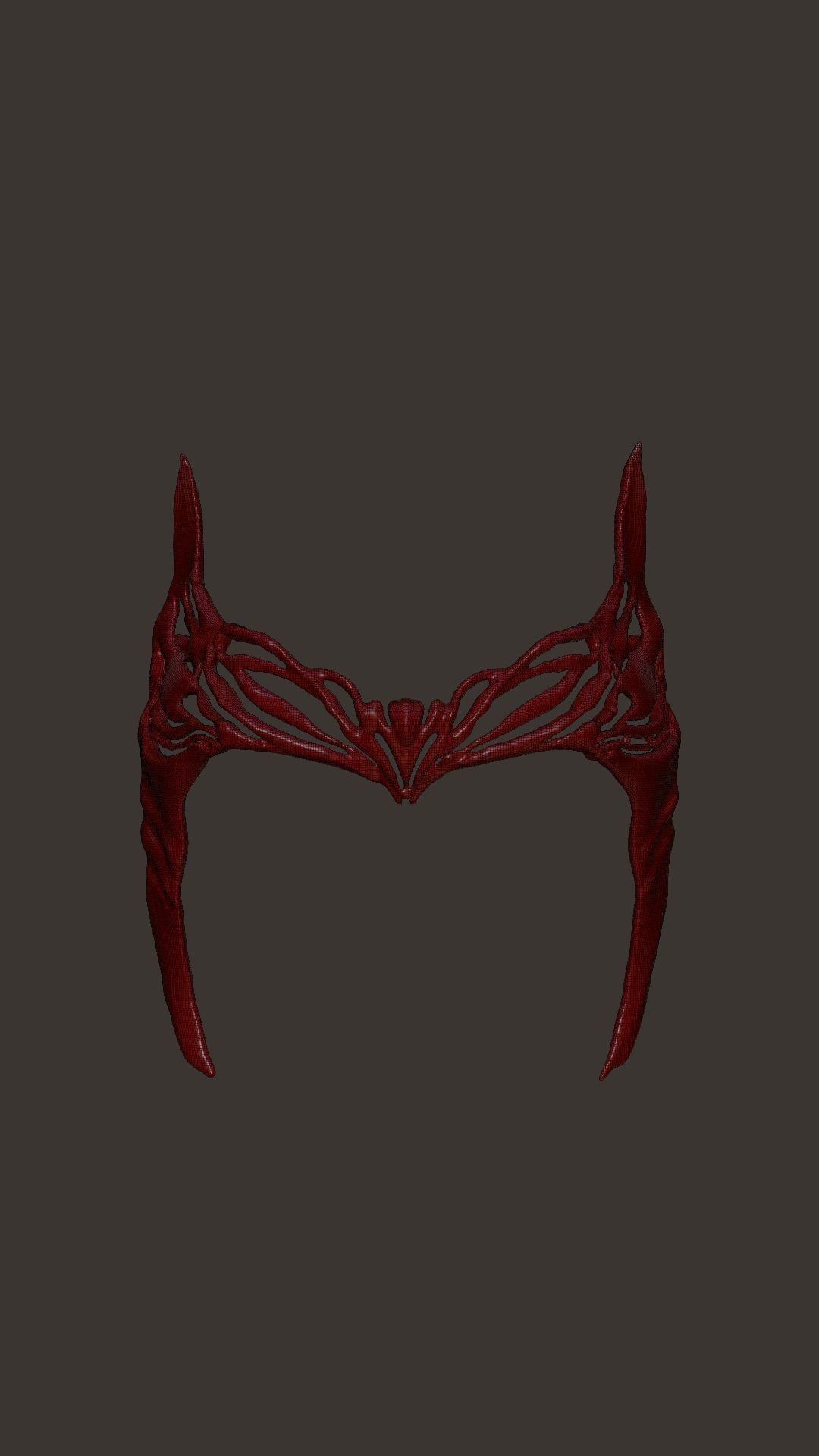 WANDA-SCARLET WITCH CROWN 3D model 3D printable | CGTrader