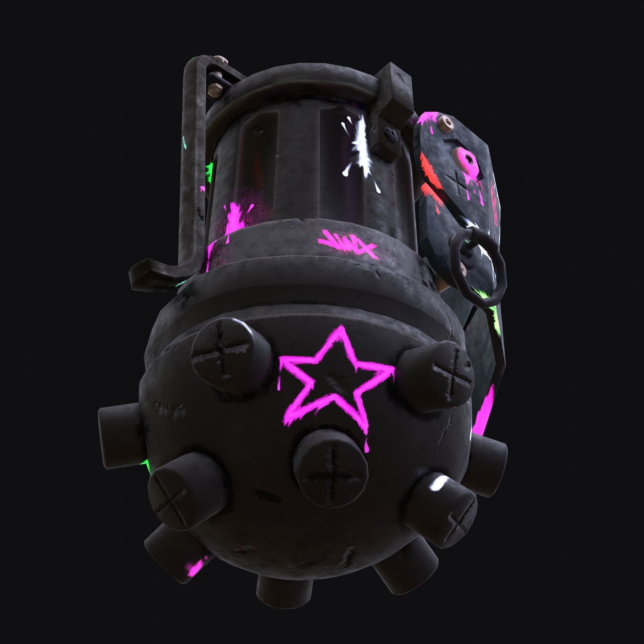 3D model Arcane Jinx s Grenade VR / AR / low-poly | CGTrader