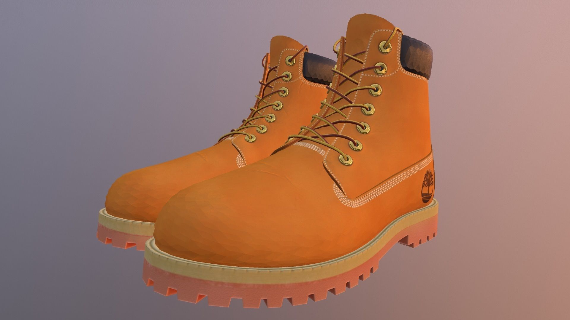 3D model TIMBERLAND SHOES PBR VR / AR / low-poly | CGTrader