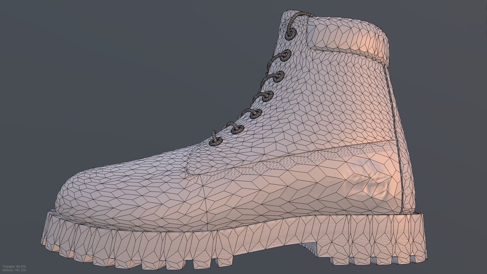 3D model TIMBERLAND SHOES PBR VR / AR / low-poly | CGTrader