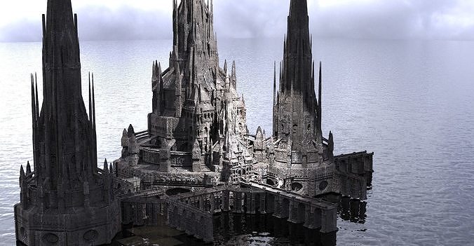 Maleficent Castle 3D 3D model | CGTrader