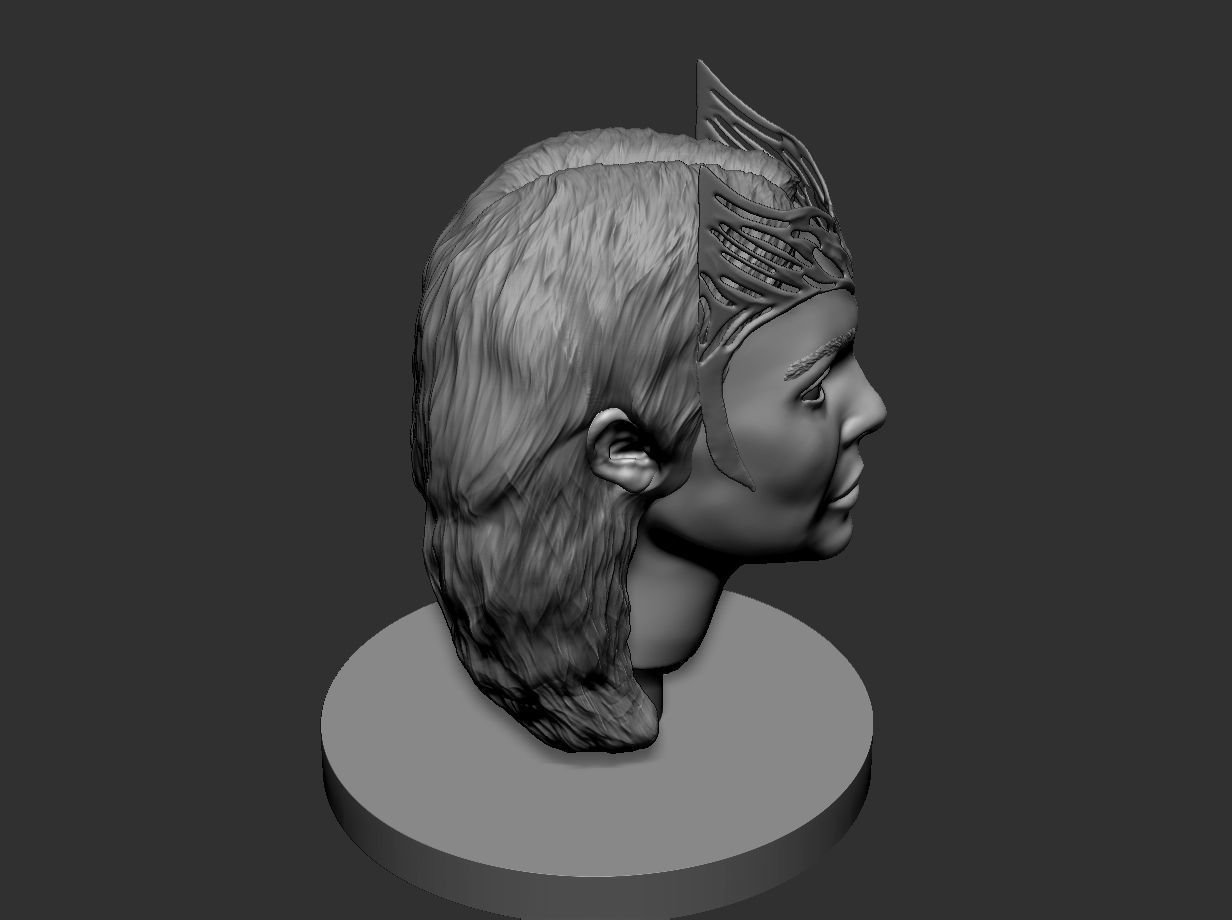 3D model Wanda Effigy VR / AR / low-poly | CGTrader