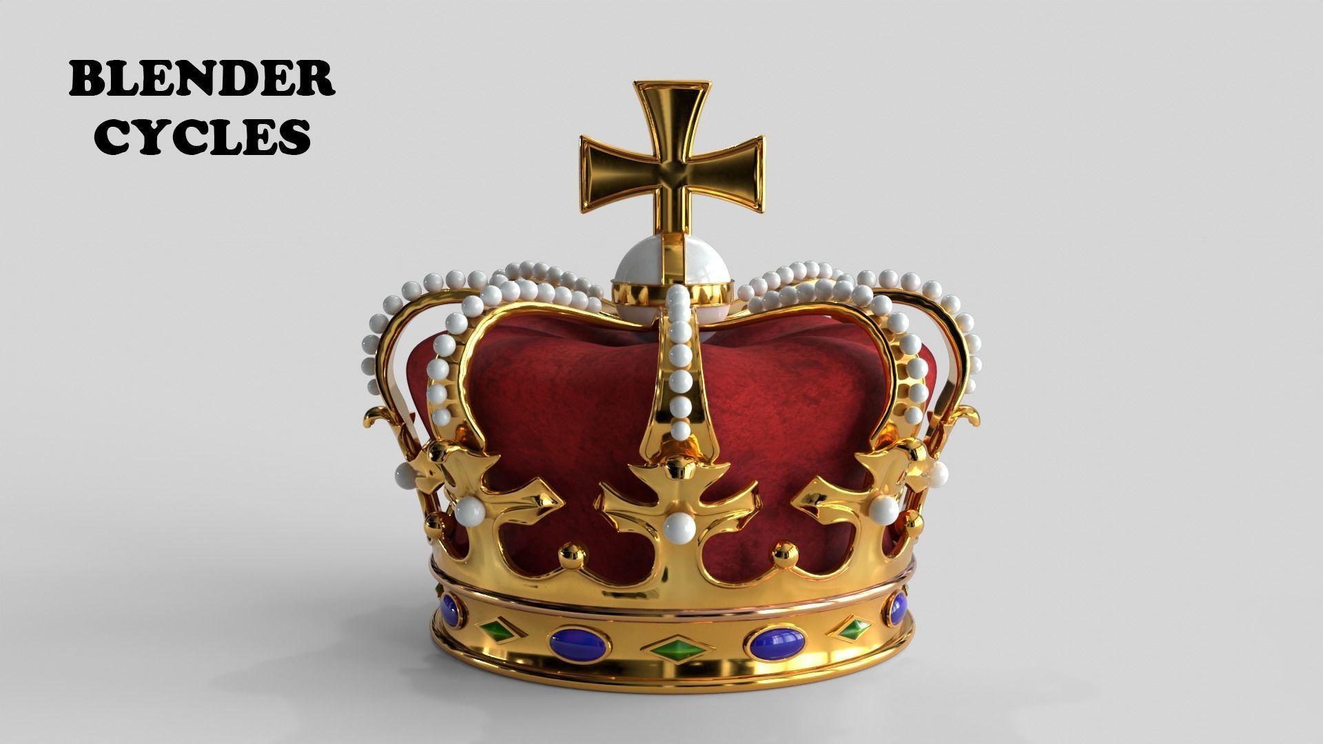 3D model Royal Crown Collection VR / AR / low-poly | CGTrader
