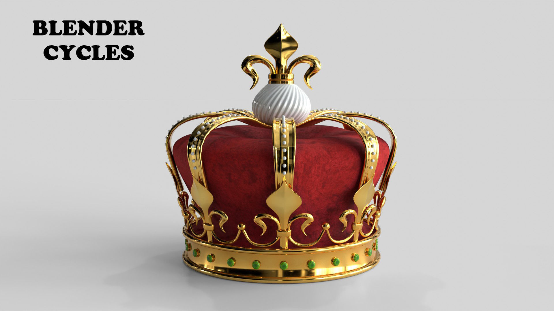 3D model Royal Crown Collection VR / AR / low-poly | CGTrader