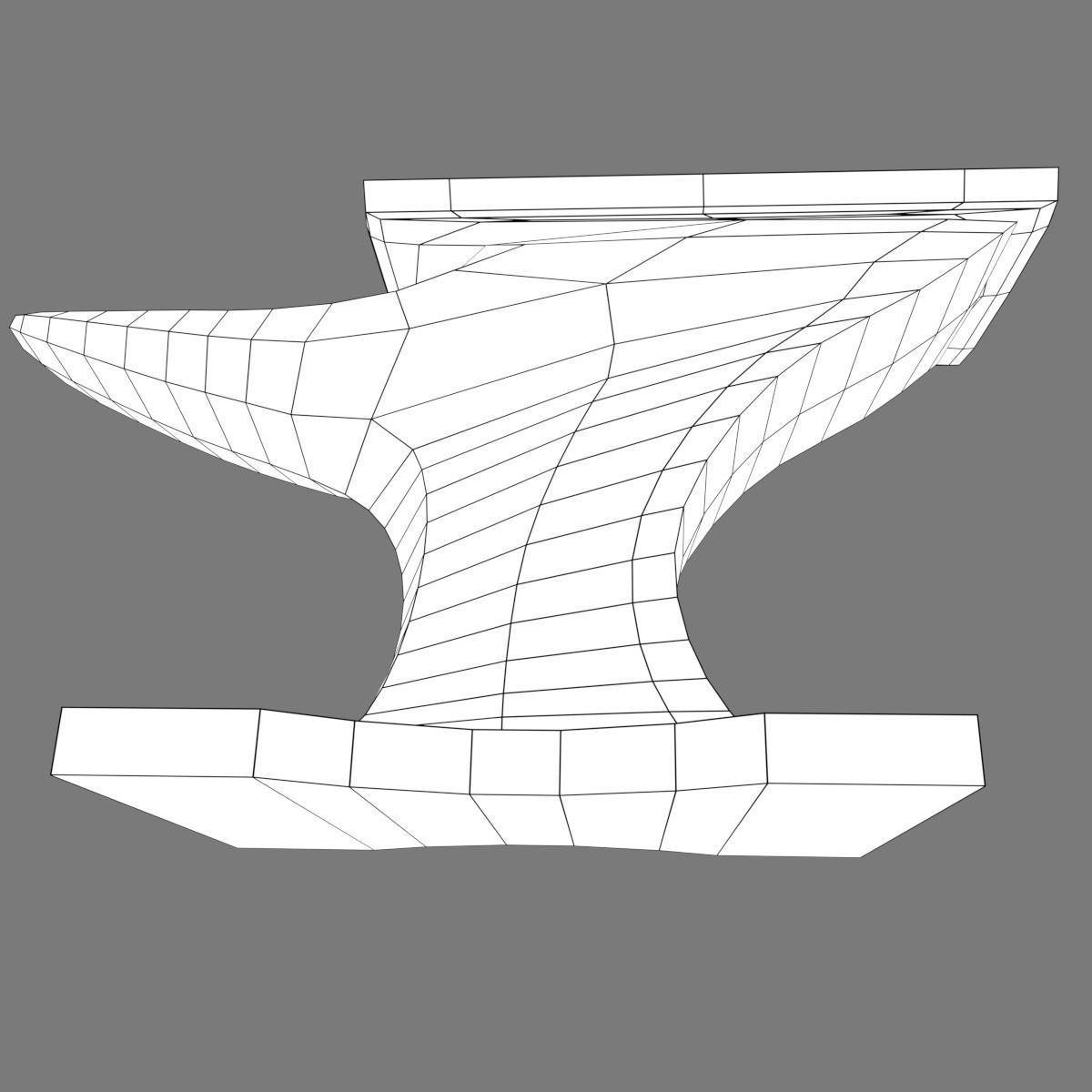 3D model Anvil - low poly VR / AR / low-poly | CGTrader