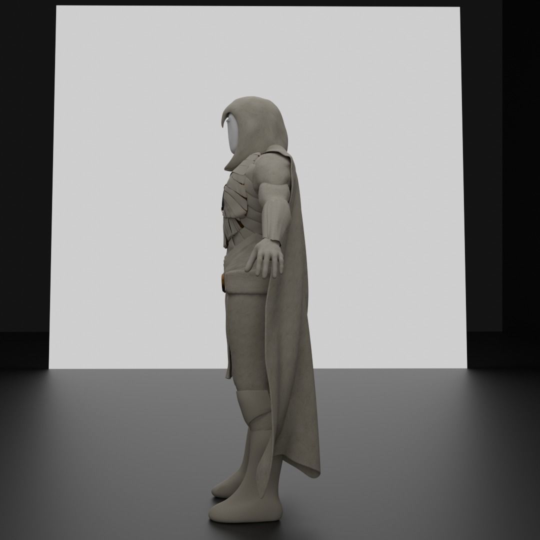 THE MOON KNIGHT 3D model | CGTrader