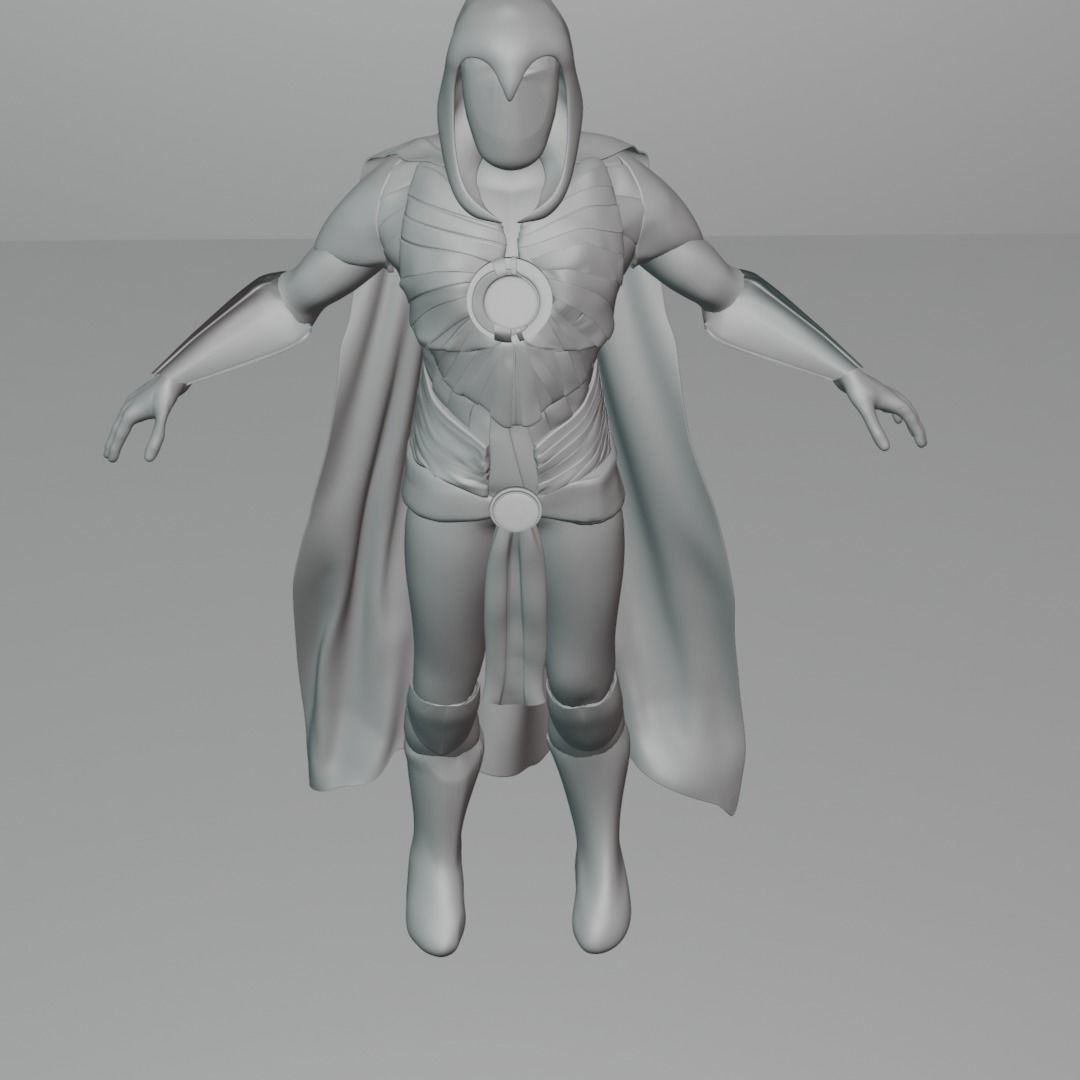 THE MOON KNIGHT 3D model | CGTrader