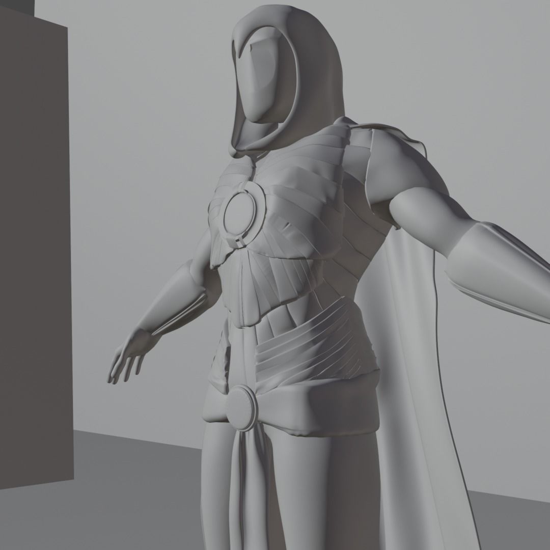 THE MOON KNIGHT 3D model | CGTrader