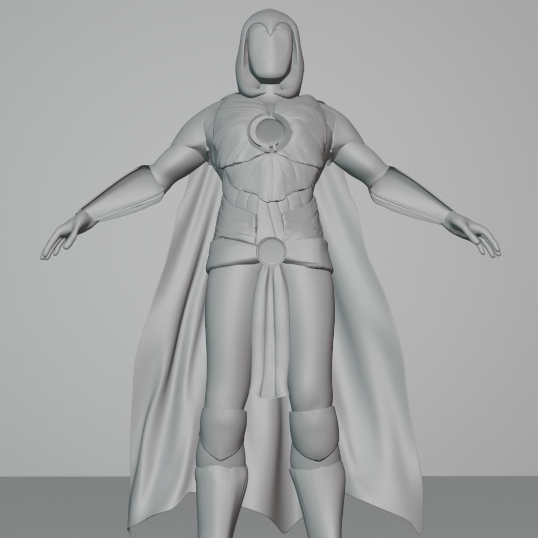 THE MOON KNIGHT 3D model | CGTrader