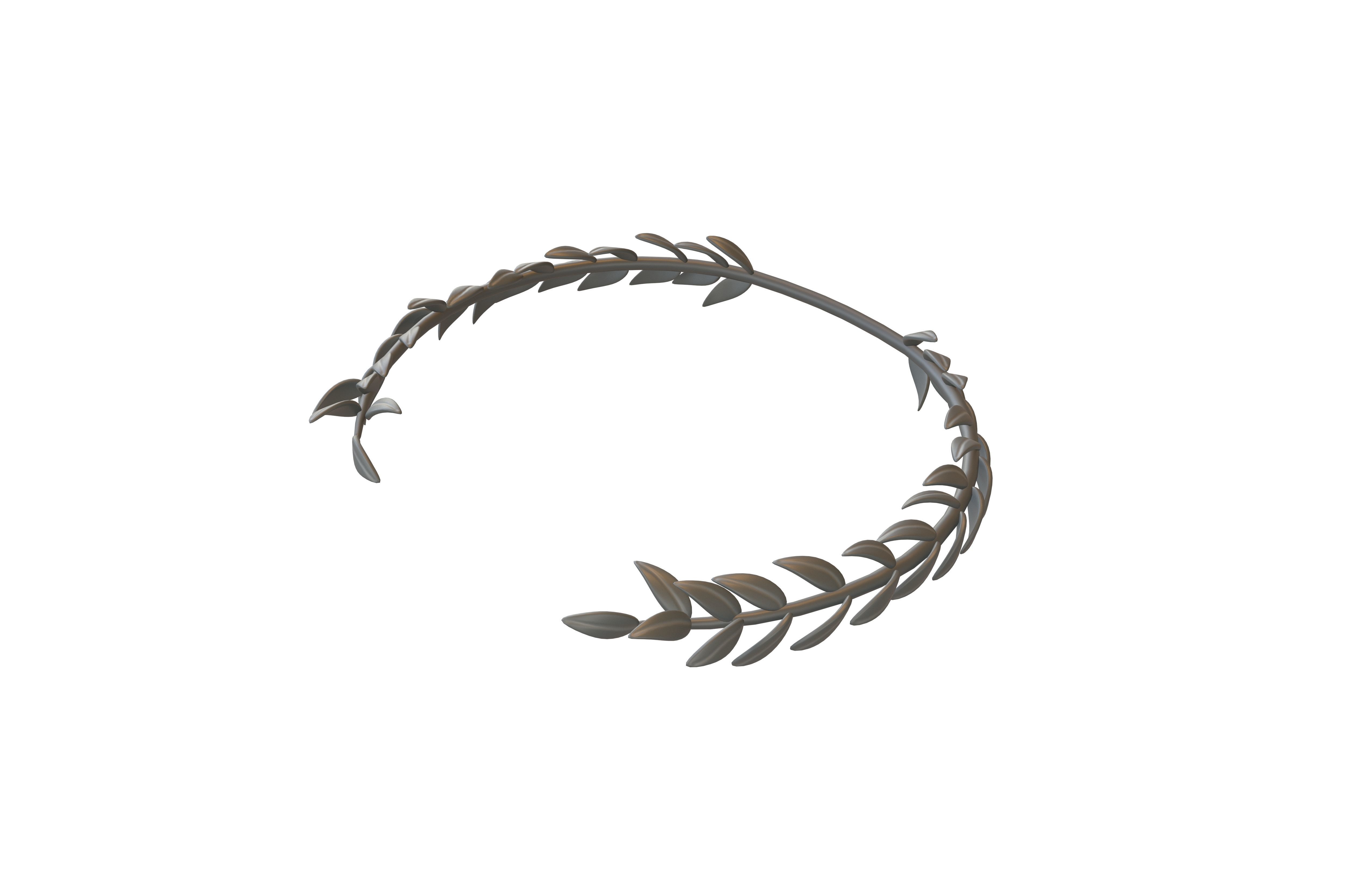 3D model Laurel Wreath Head v1 004 VR / AR / low-poly | CGTrader