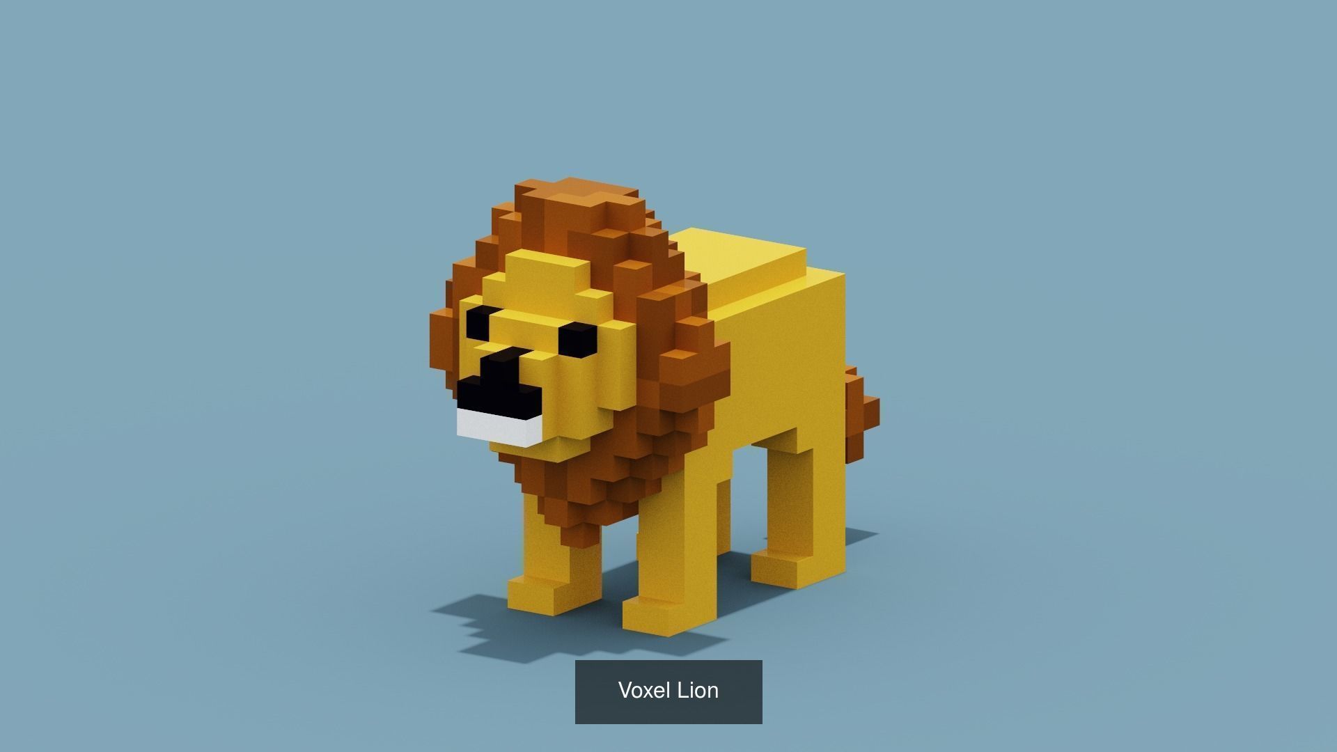 3D Model Collection 100 Voxel Animals VR / AR / low-poly | CGTrader