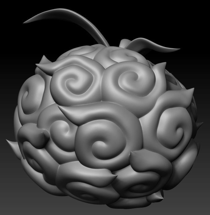 YAMI YAMI NO MI - ONE PIECE DEVIL FRUIT 3D model 3D printable | CGTrader