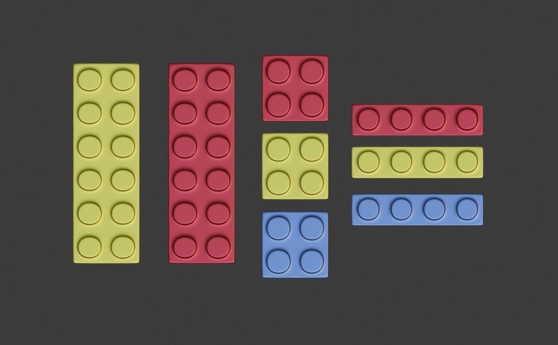 Lego pack free VR / AR / low-poly 3D model | CGTrader