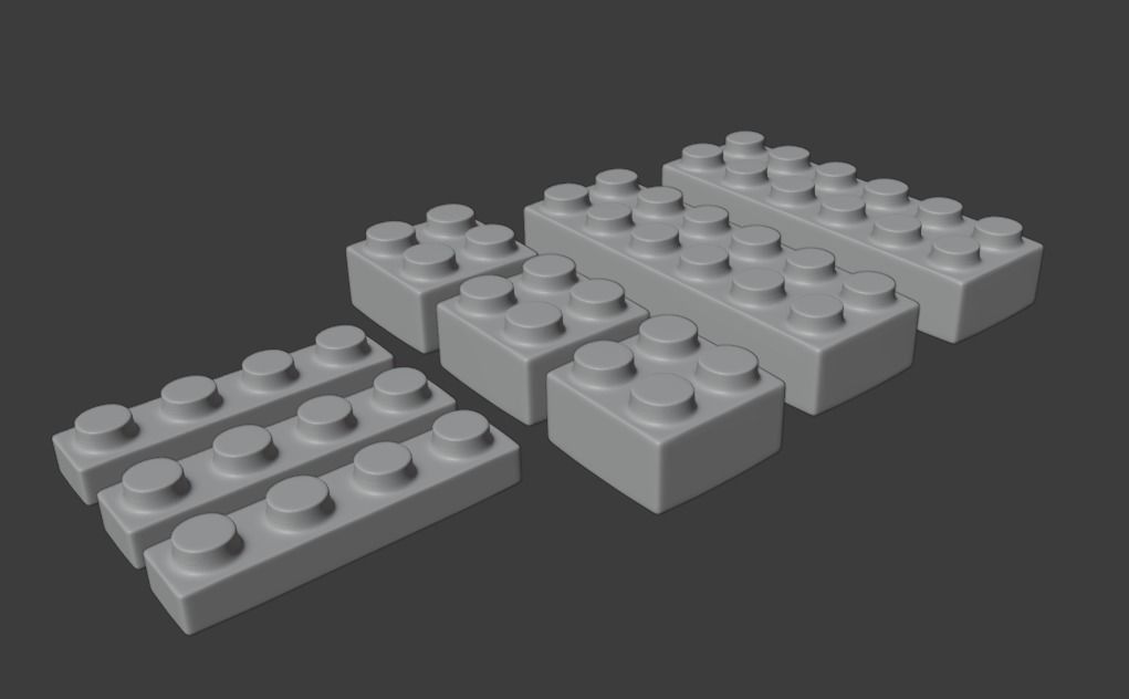 Lego pack free VR / AR / low-poly 3D model | CGTrader