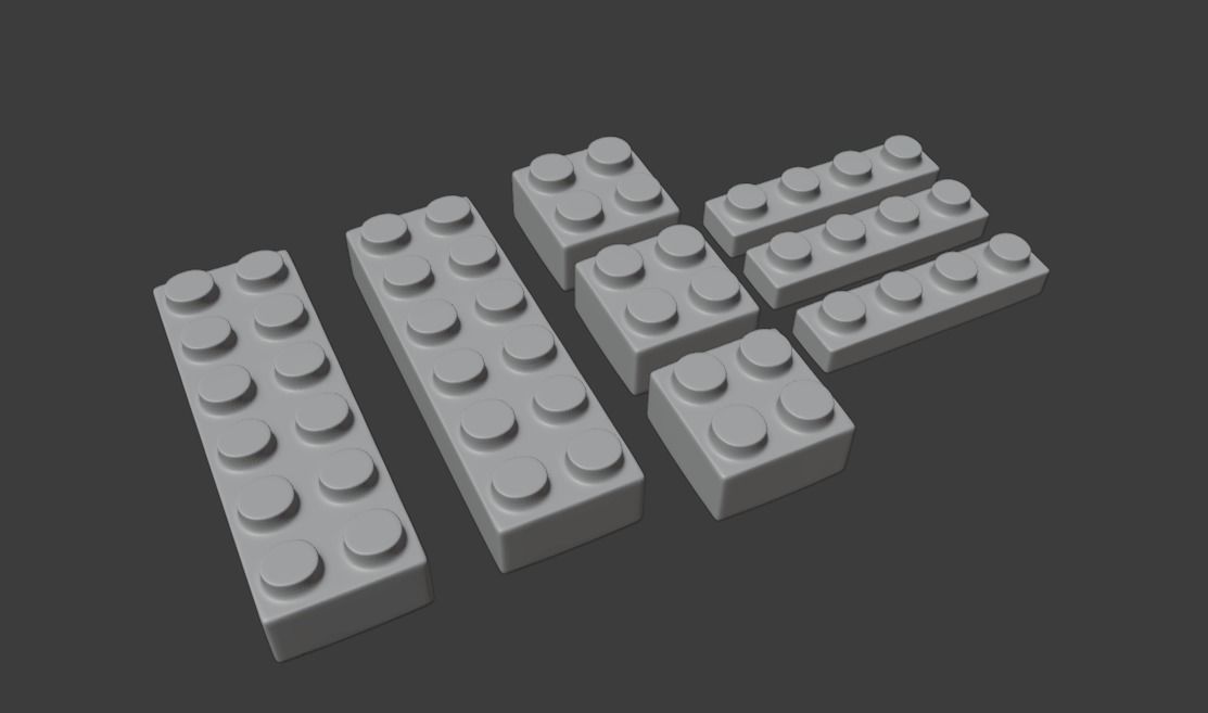 Lego pack free VR / AR / low-poly 3D model | CGTrader