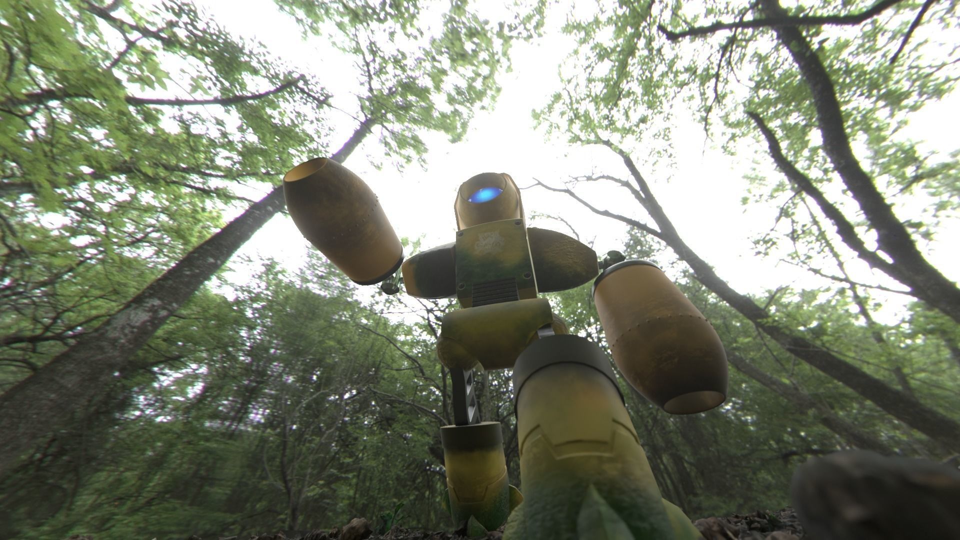 SYLVAN ROBOT 3D model rigged | CGTrader