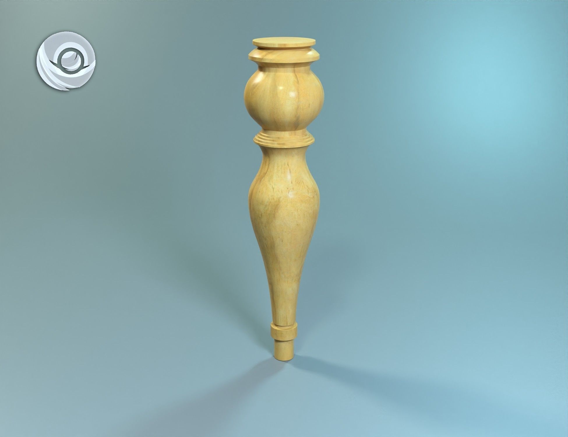 0621 Wooden table legs for custom coffee tables furniture legs 3D model ...