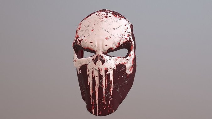 3D model MILITARY SCULL MASK PBR VR / AR / low-poly | CGTrader