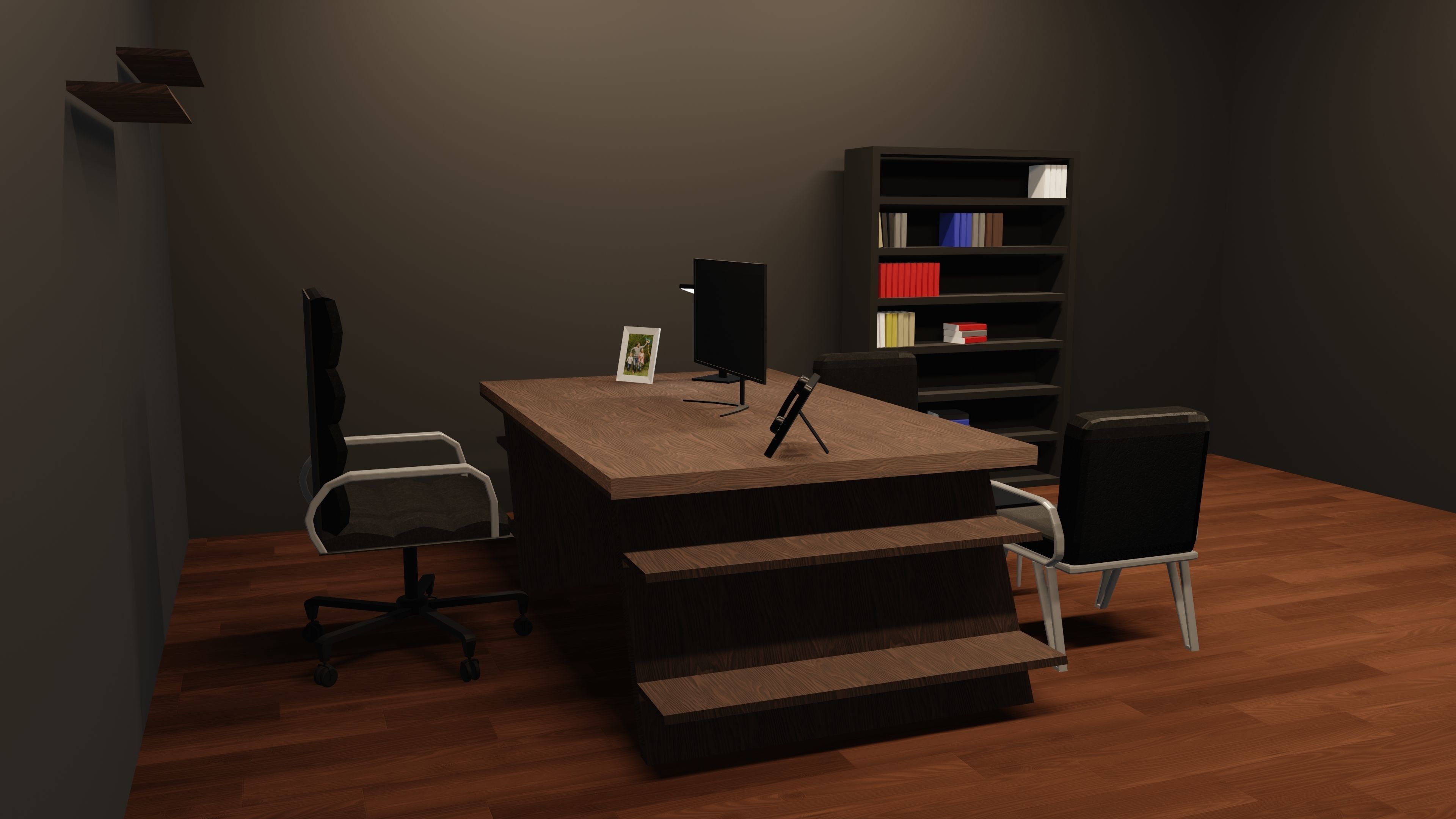 Modern Office Model 3D model | CGTrader
