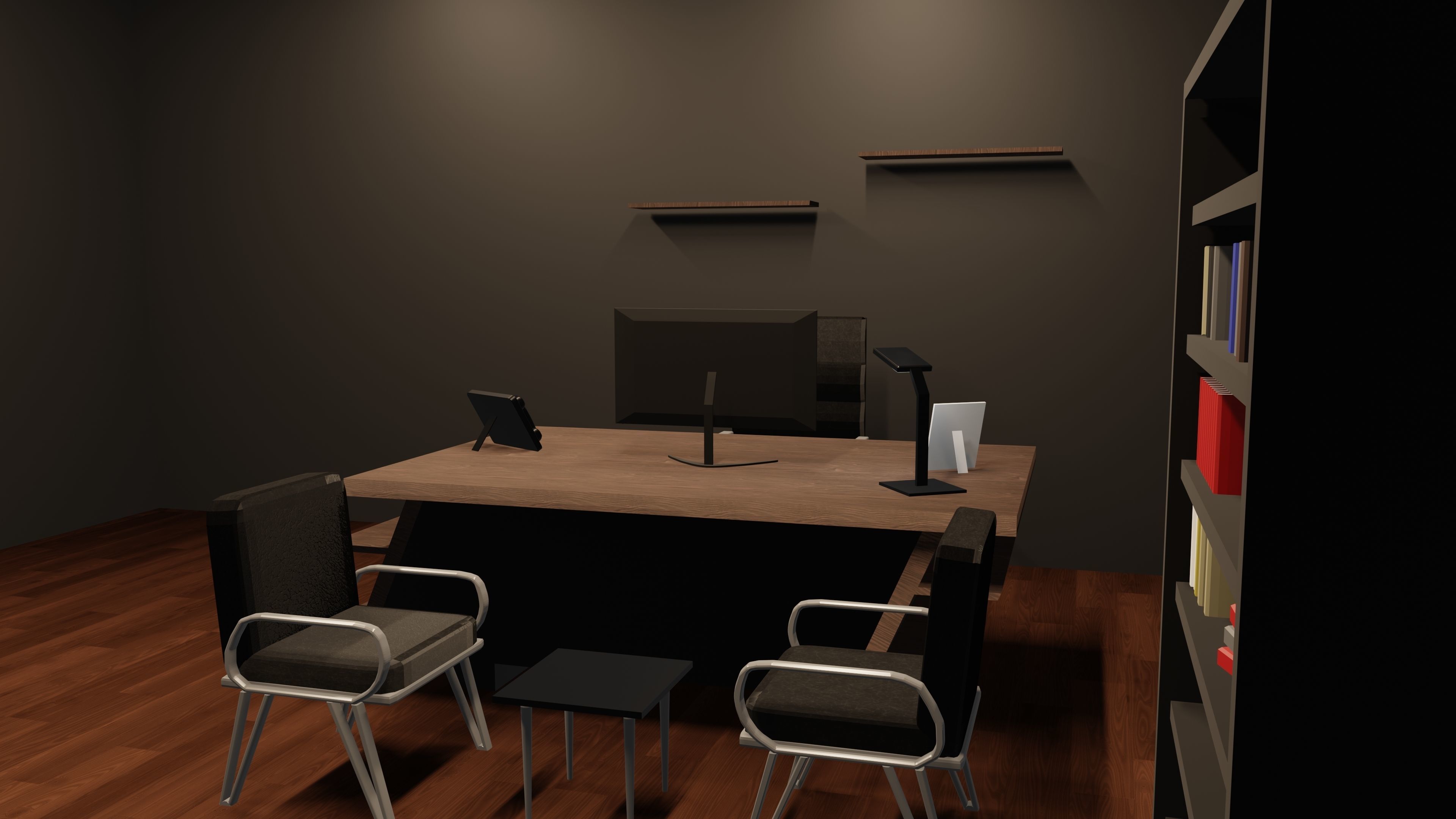 Modern Office Model 3D model | CGTrader