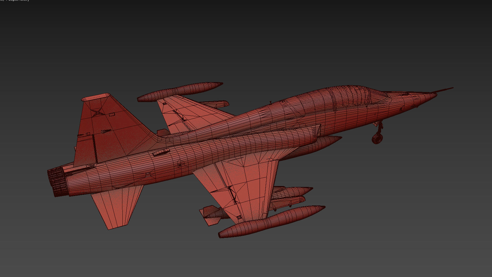 F-5B Freedom fighter 3D model | CGTrader