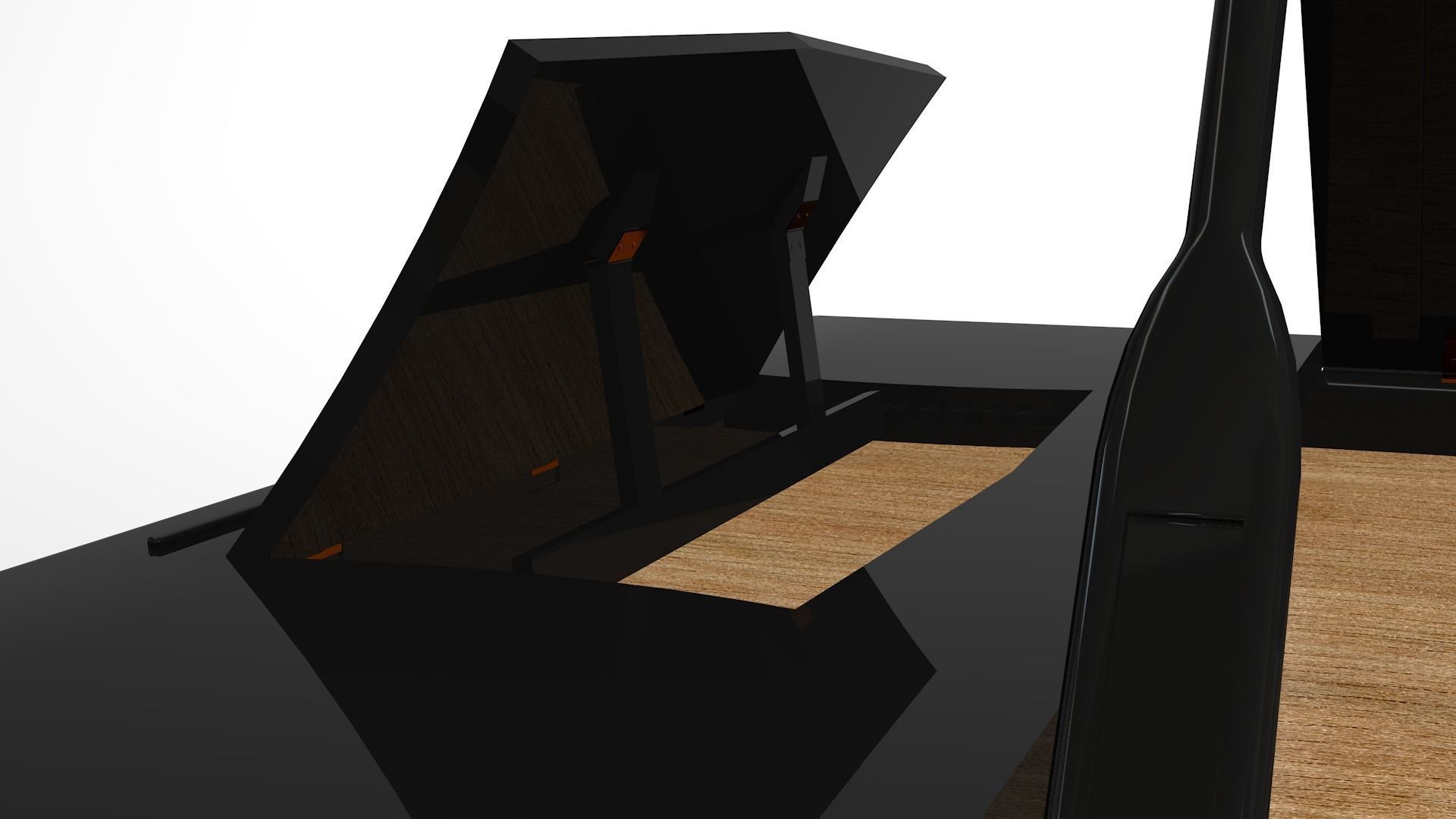 Grand Piano - Lowpoly free VR / AR / low-poly 3D model | CGTrader