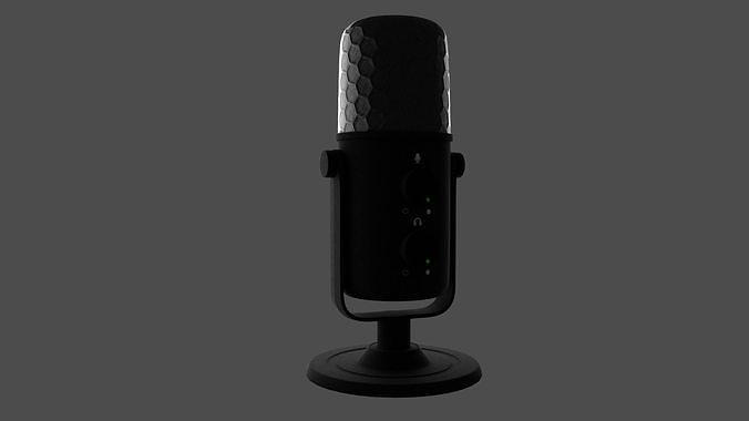microphone free 3D model | CGTrader