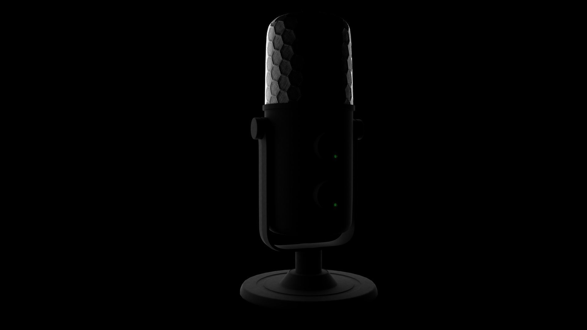 microphone free 3D model | CGTrader