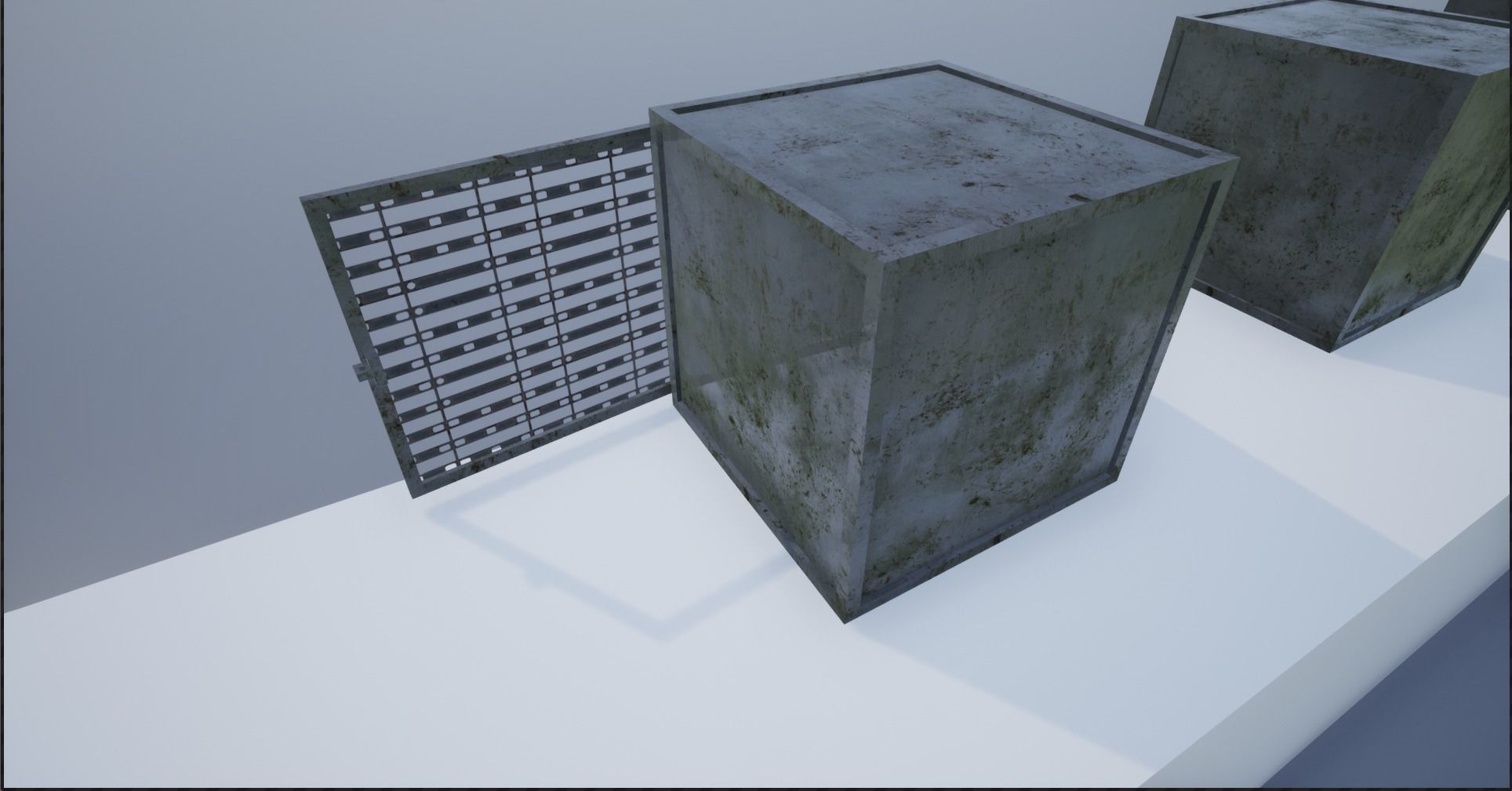 3D model Lowpoly Metal Animal Cages VR / AR / low-poly | CGTrader